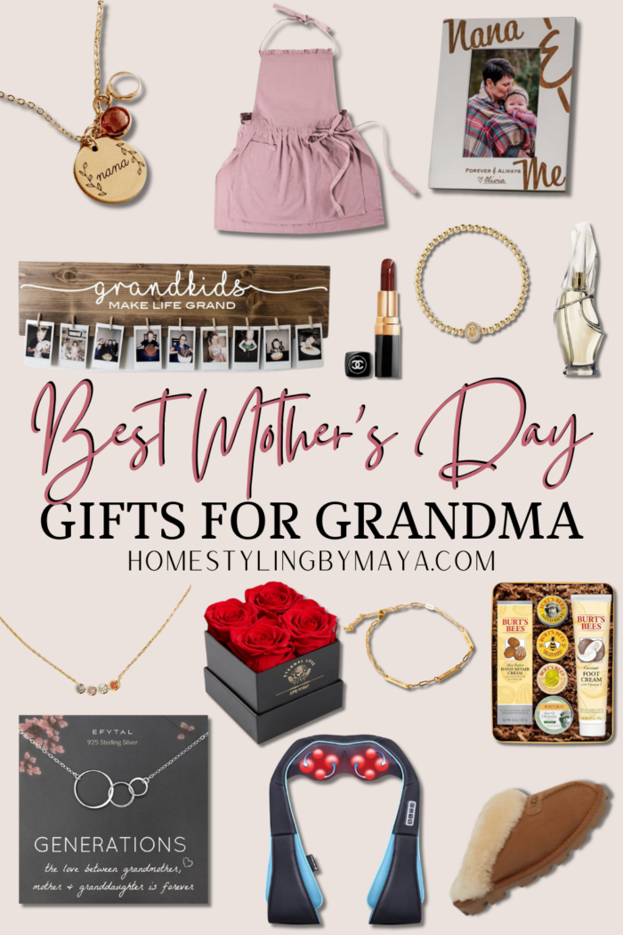 TOP 25 Best & Meaningful Mother's Day Gifts For Grandma!