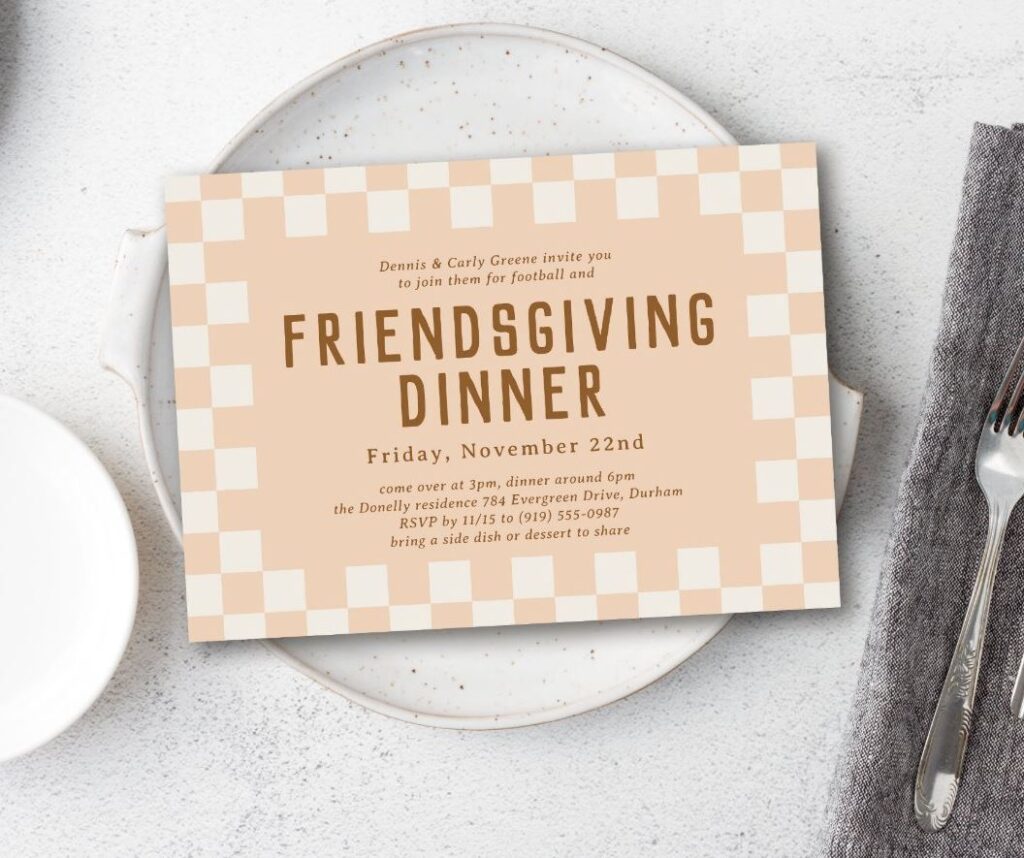 The Best Friendsgiving Invites For Your Dinner Party! - Home Styling By ...