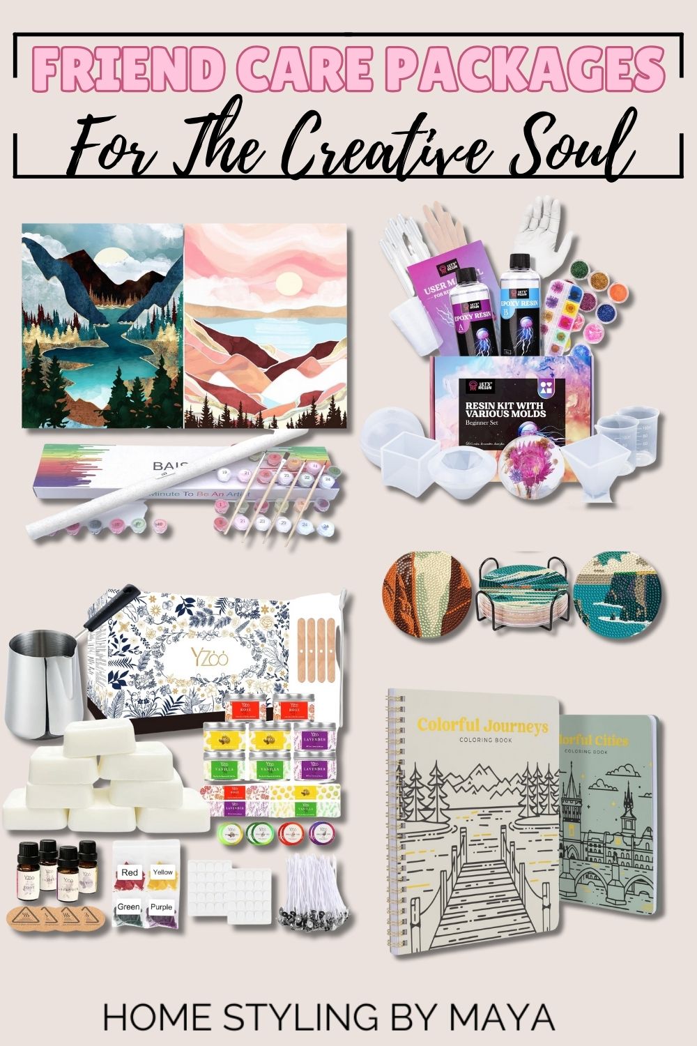 CUTEST Friend Care Packages Ideas For YOUR Best Friends! - Home Styling ...