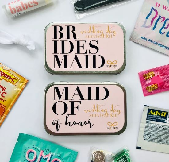 19 Unique Gifts For Bridesmaids on Wedding Day - Home Styling By Maya